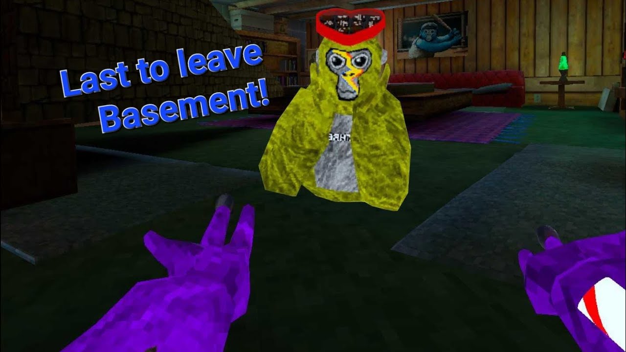 Last to leave basement wins!! (gtag) - YouTube