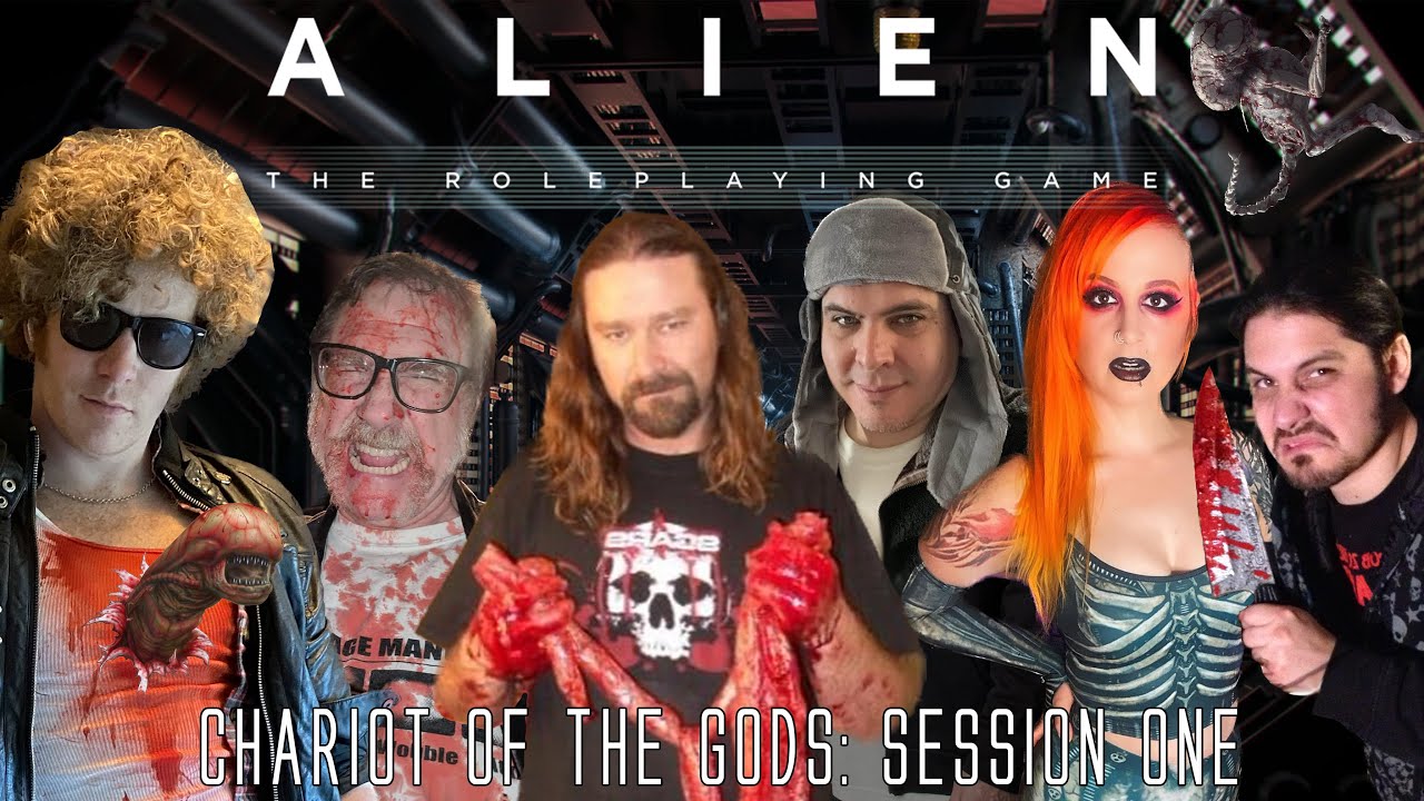 Alien RPG - Chariot of the Gods Session 1: Disorderly Conduct - YouTube