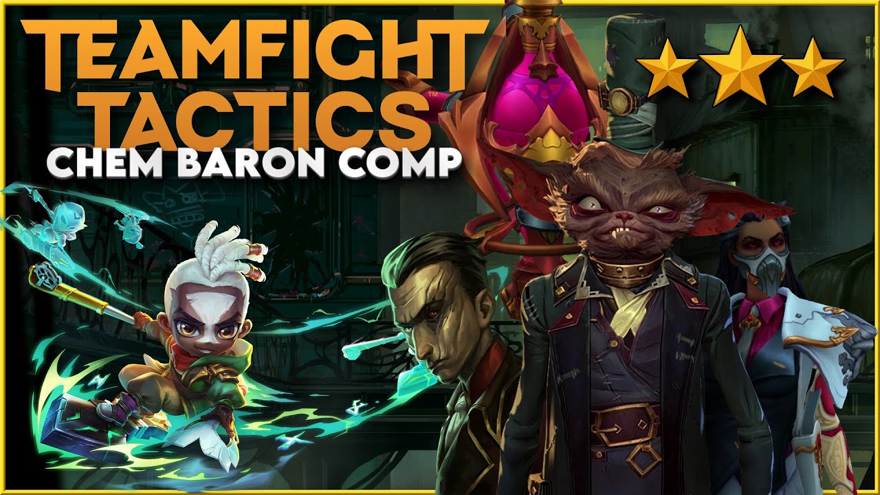 Chem Barons 3 Star Smeech | TFT Patch 13.5 - YouTube