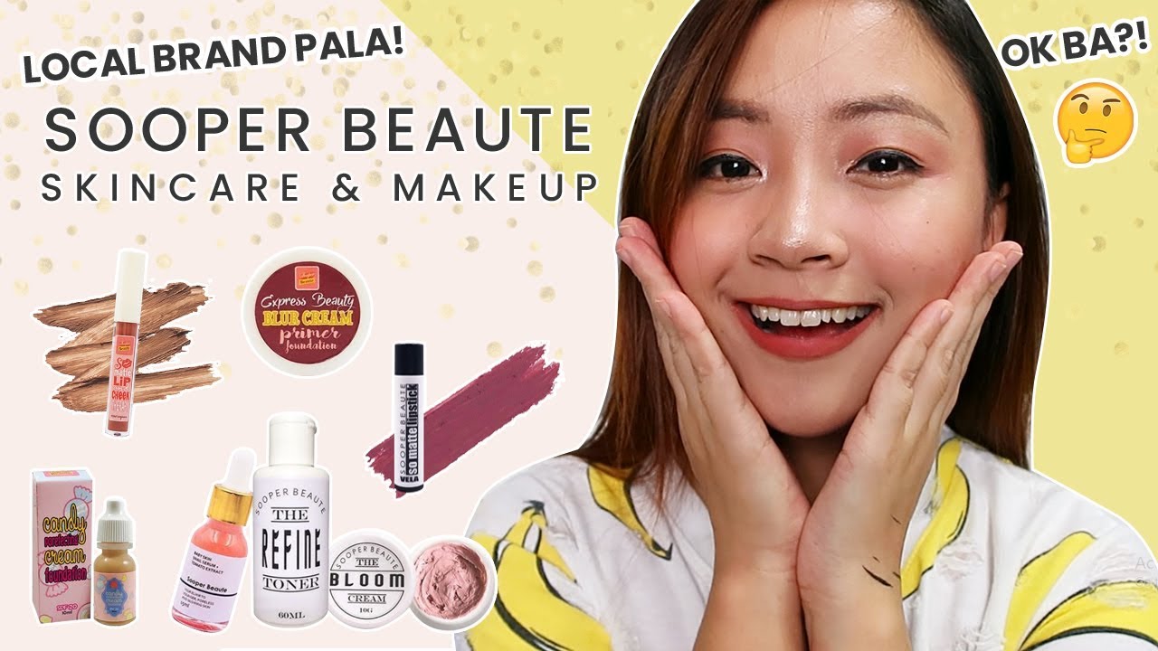 SOOPER BEAUTE FULL FACE!! OKAY BA!? - YouTube