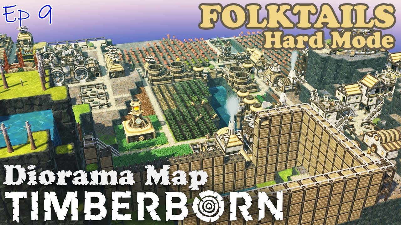 We Barely Survive Our LONGEST DROUGHT in HARD MODE! Timberborn ...