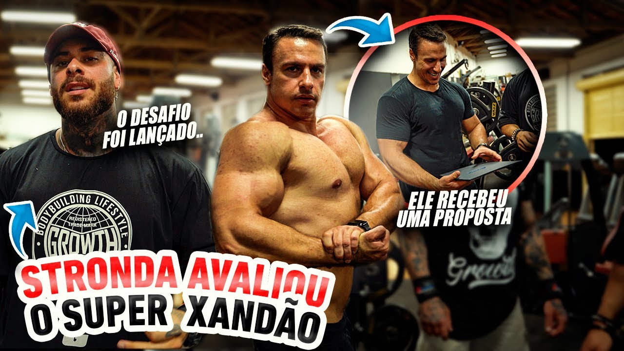 LEO STRONDA AVALIOU O SHAPE DO SUPER XANDÃO - ELE RECEBEU UMA PROPOSTA ...