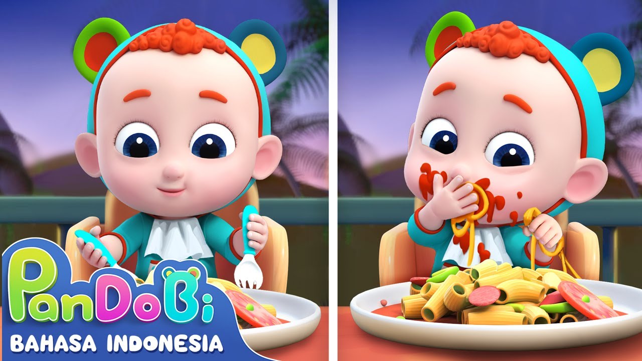 Aku Bersopan Saat di Restoran | Lagu Kebiasaan Baik | Lagu Anak | Super ...