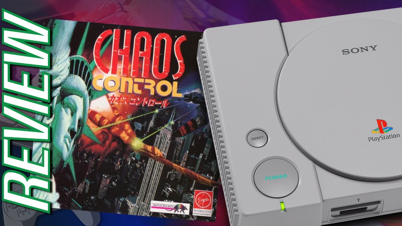 Chaos Control PS1 Review - PS1 Rail Shooter - YouTube