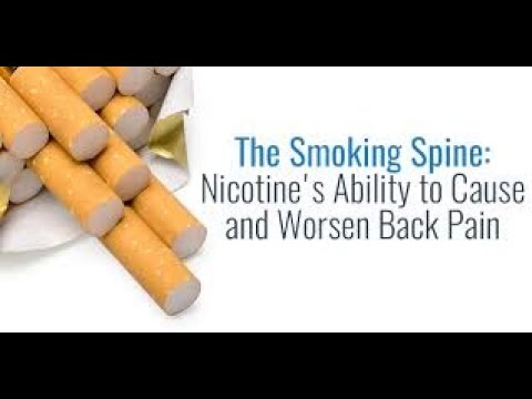Quit Smoking to Heal Back Pain! - YouTube