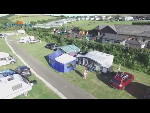 Camping in Cornwall at Sun Haven Valley - YouTube