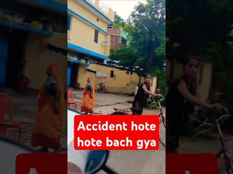 Accident hone se bach gaya #a380f #a380f video #bikini #video #shorts #नवरात्रि #trending