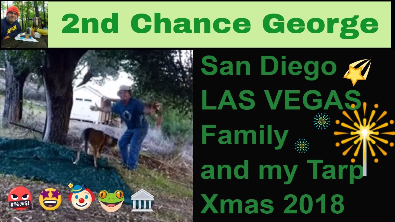VLOG121 Vegas, San Diego, Family and a Tarp XMAS 2018 - YouTube