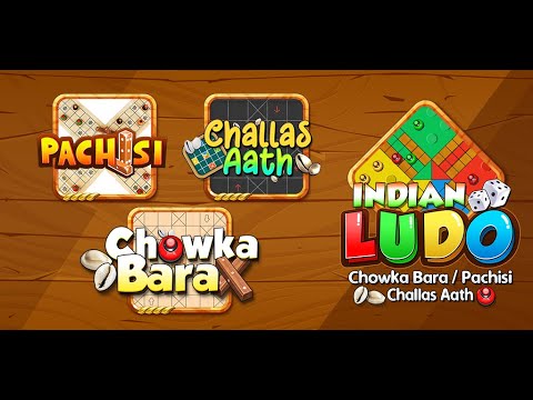 Indian Ludo Chowka Bara, Ashta Chamma, Challas Aath, Pachisi, Chausar ...