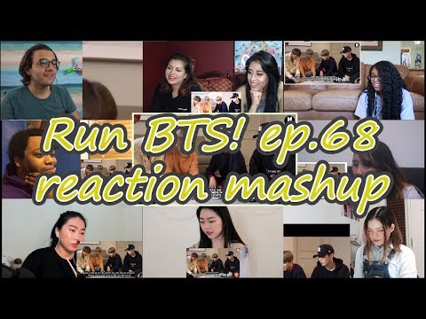 [BTS] Run BTS 달려라 방탄 ep.68｜reaction mashup