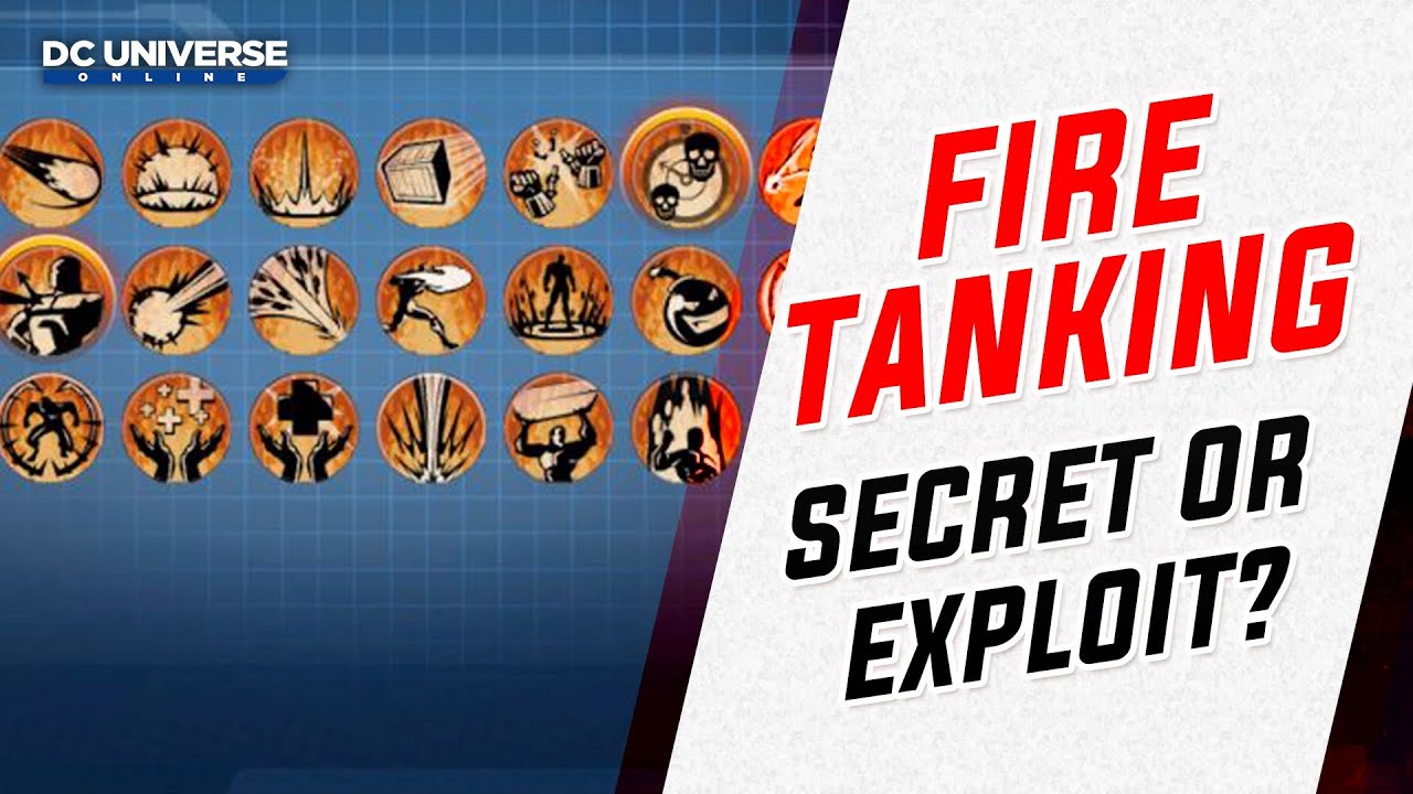 DCUO: Fire Tanking Secret or Exploit? You Decide - YouTube