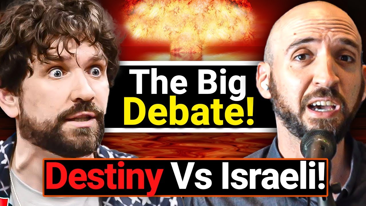 Destiny Debates a HUGE Israeli Content Creator On Israel-Palestine ...