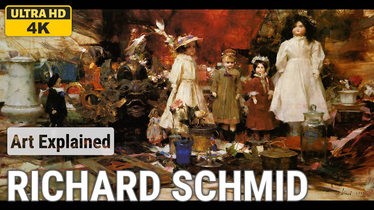 Richard Schmid: A collection of 10 oil paintings with title and year ...