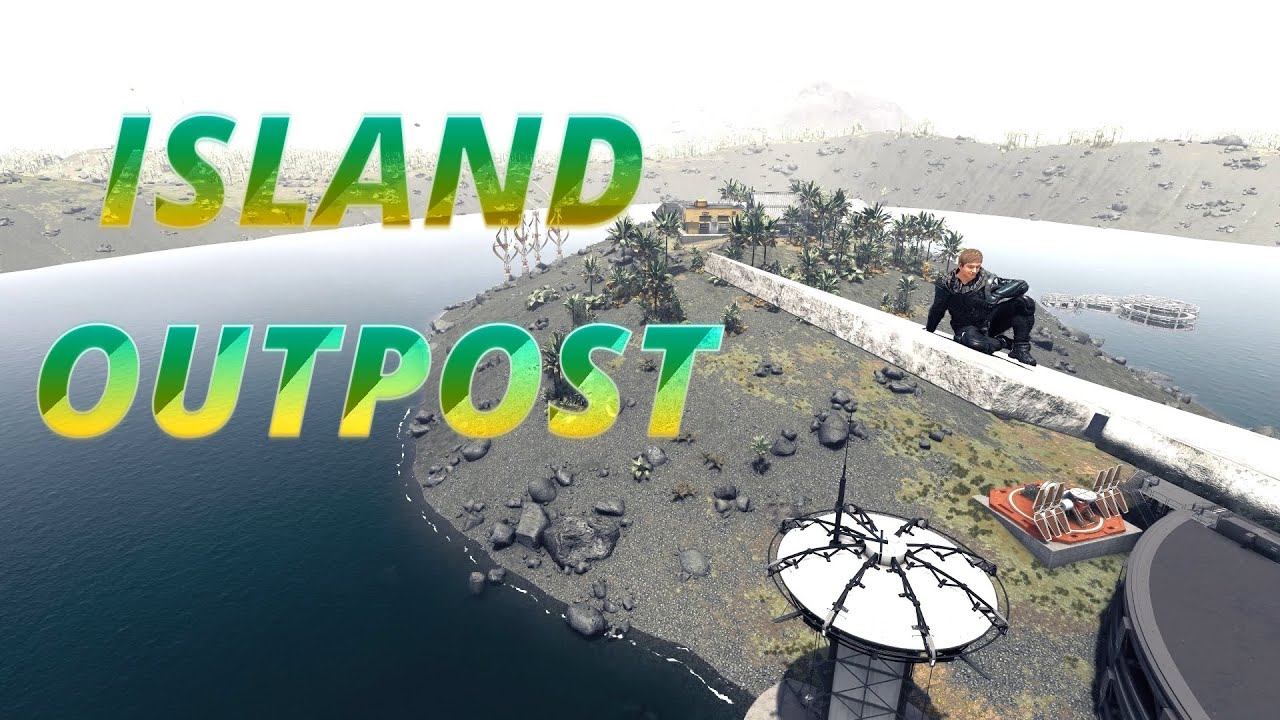 Finding an Island for Outpost Building - YouTube