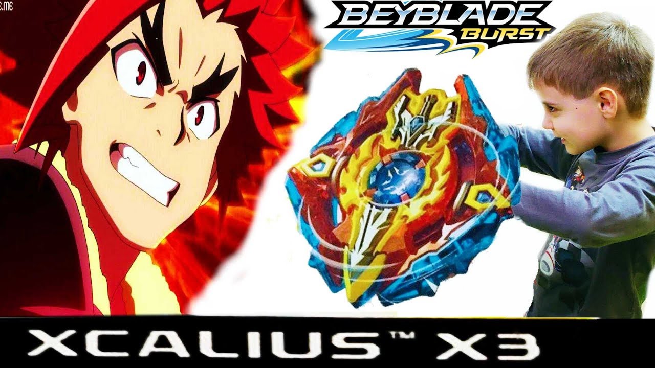 БейБлэйд Эволюция XCALIUS X3 Сезон 2 Распаковка Обзор Бои BeyBlade ...