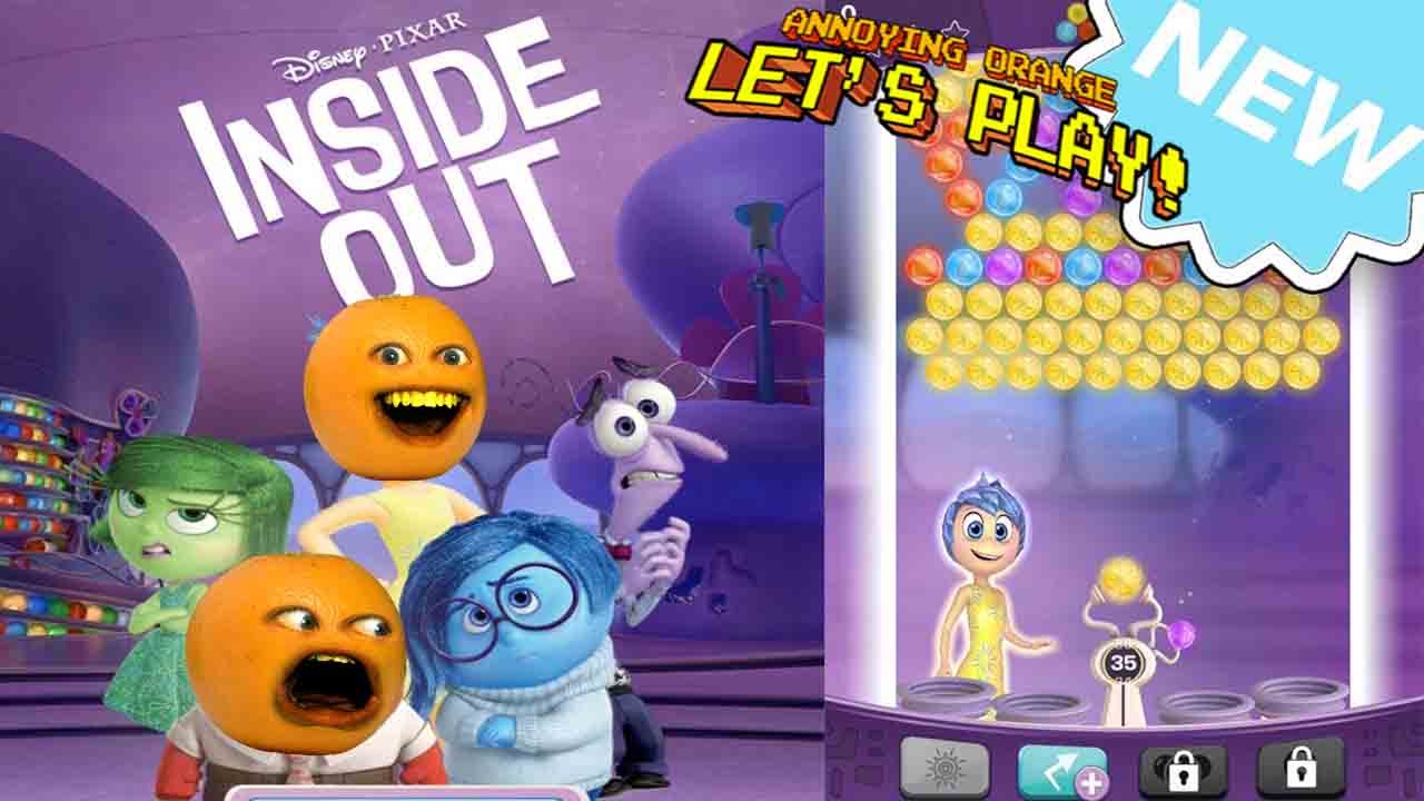 Annoying Orange Plays - Inside Out Game - YouTube