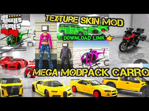 Los Angeles Crime Online v1.7.1 Novo Mod + texture skin pack,carro mod ...