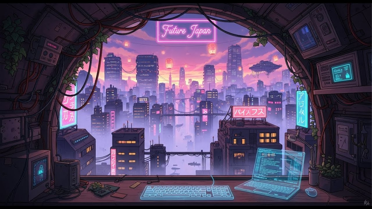 Tokyo Rainfall Dreams 🌧️ Chillhop Lofi for Coding & Sleep 🎆 | by Future ...