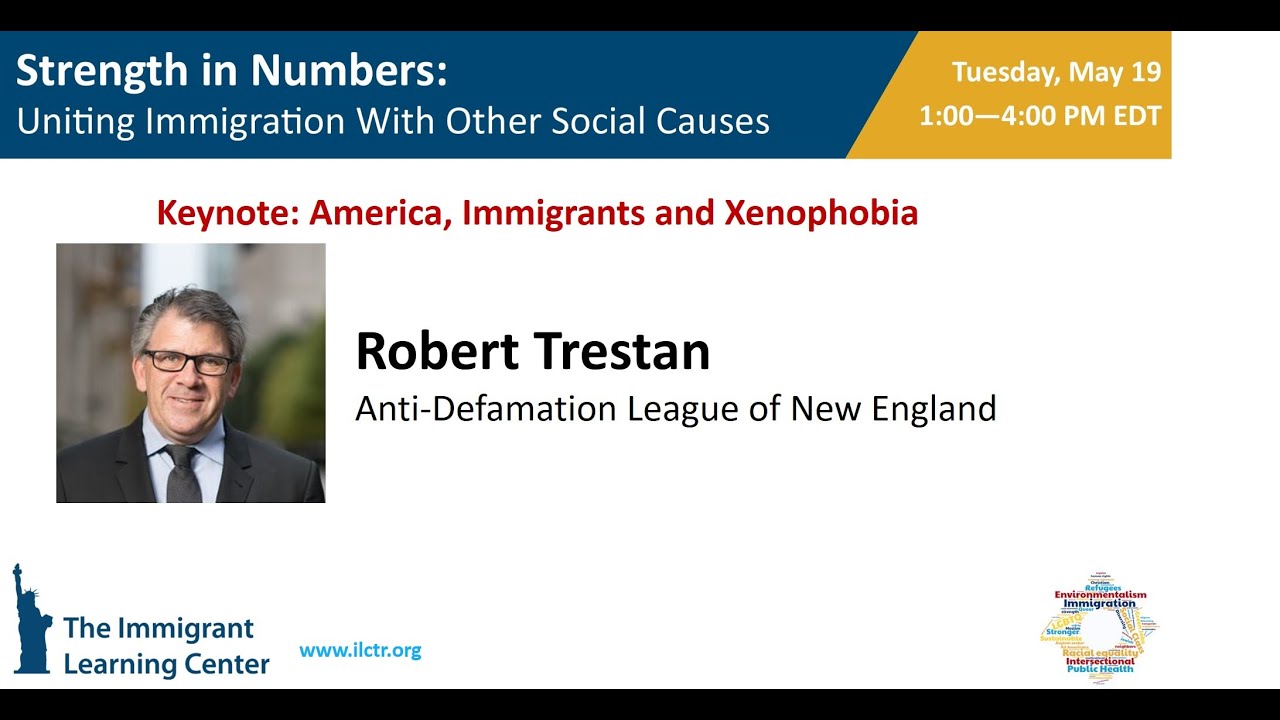 Robert Trestan on America, Immigrants and Xenophobia - YouTube