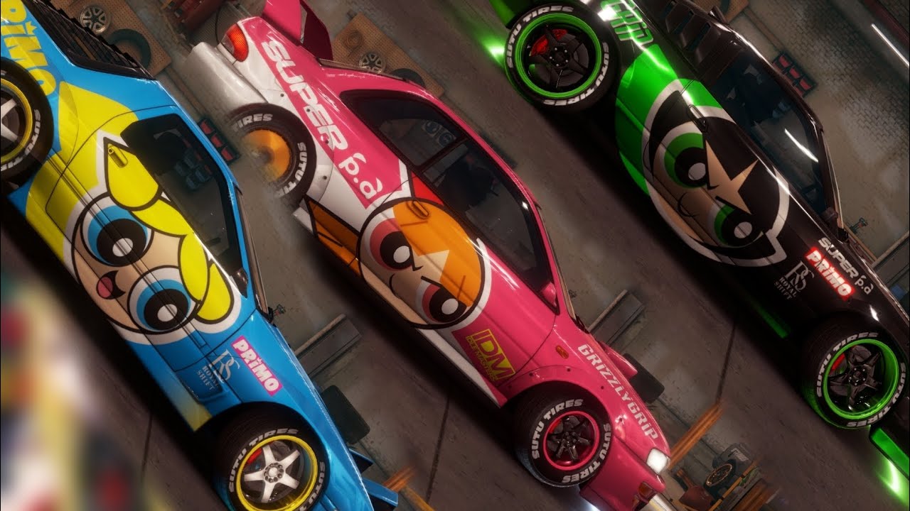 made PPG livery on Static Shift Racing - YouTube