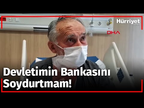 Banka Soygununu Engelleyen Yaşlı Amca O Anları Anlattı!