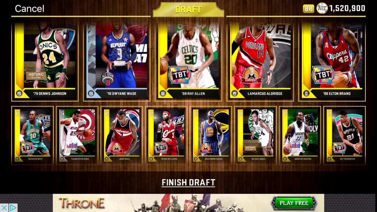 2kmtcentral DRAFT: 90 OVERALL DRAFT??? Part 3 - YouTube