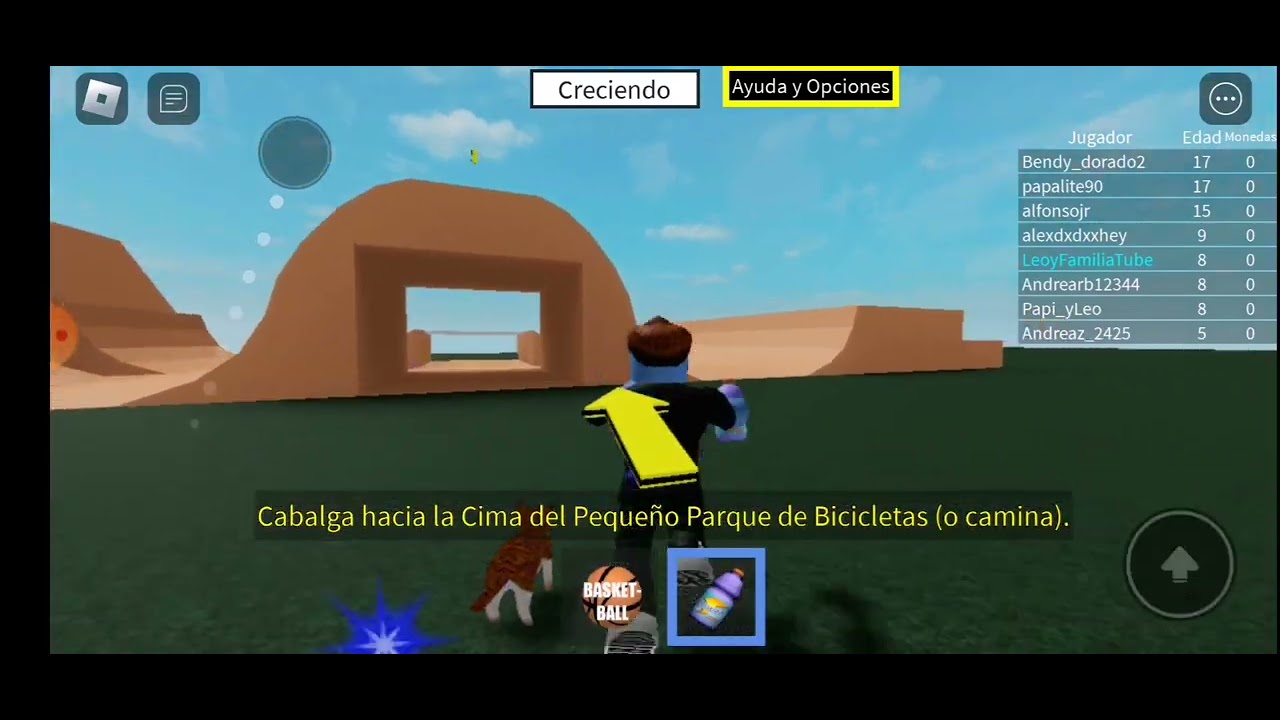 Creciendo con Leo en roblox - YouTube