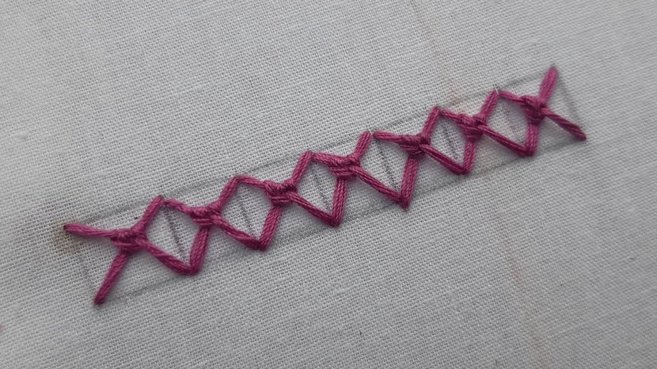 Cross stitch embroidery tutorial for beginner's || Hand embroidery ...