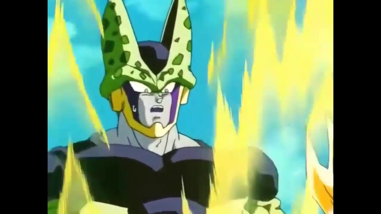 En ese momento cell sintió el verdadero terror - YouTube