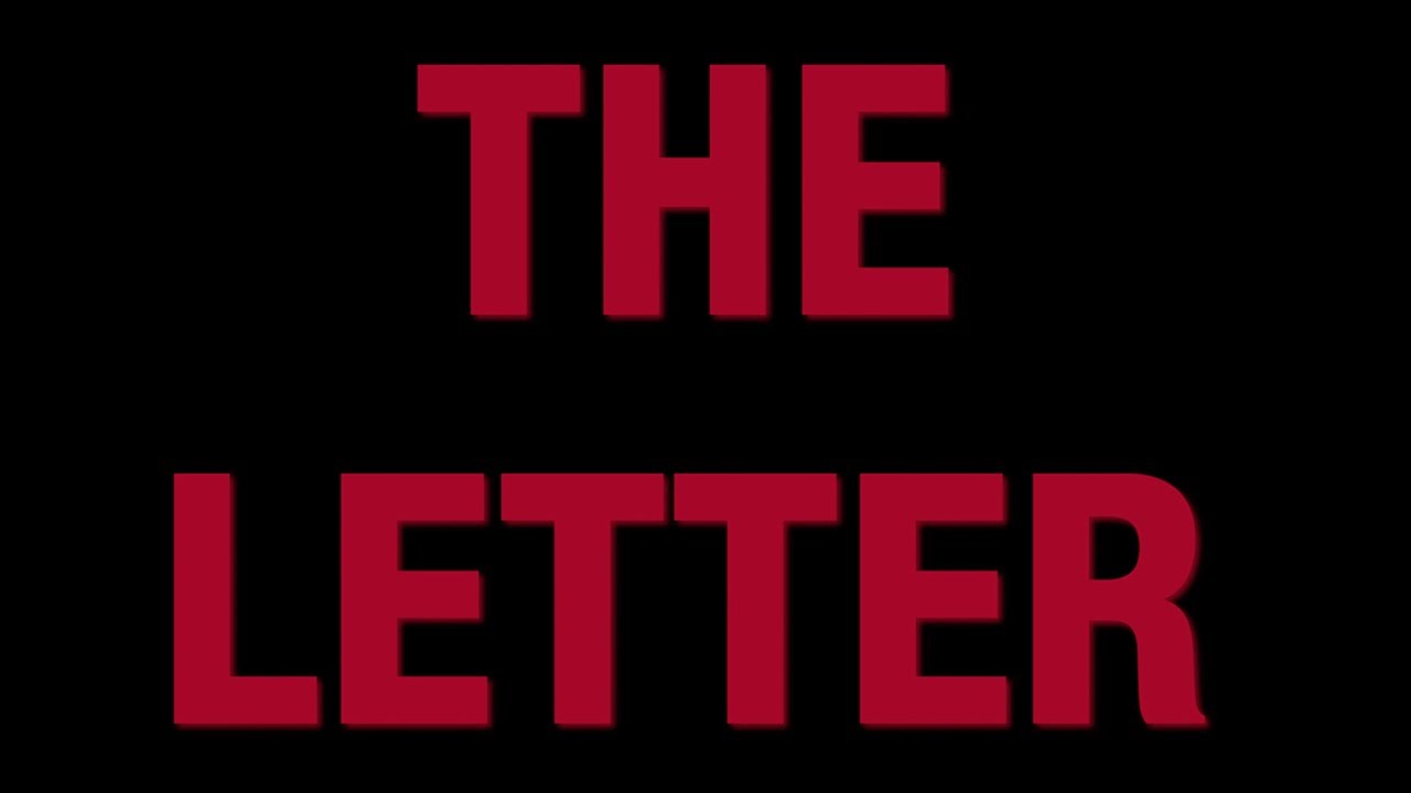 THE LETTER- SHORT FILM - YouTube