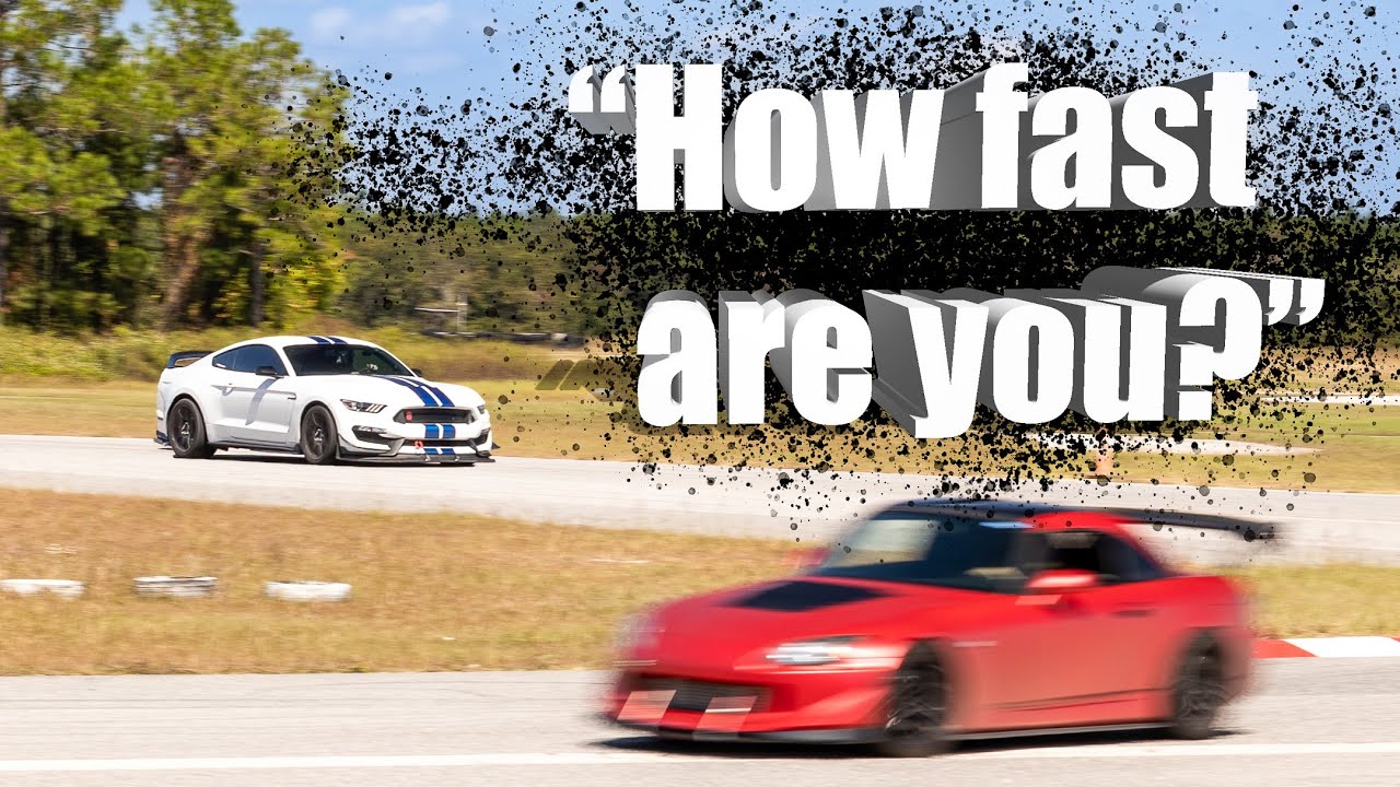 SHELBY GT350R // HONDA S2000 // TRACK BATTLES - YouTube