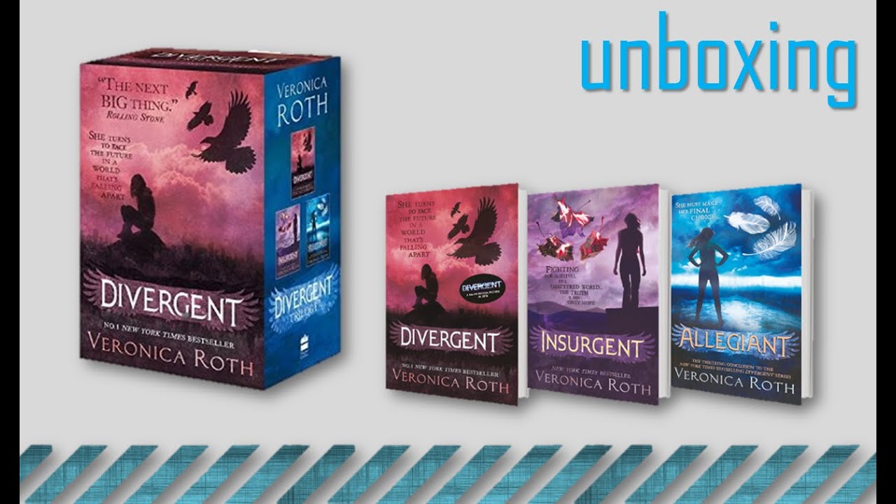 unboxing | Divergent Series Boxed Set - YouTube