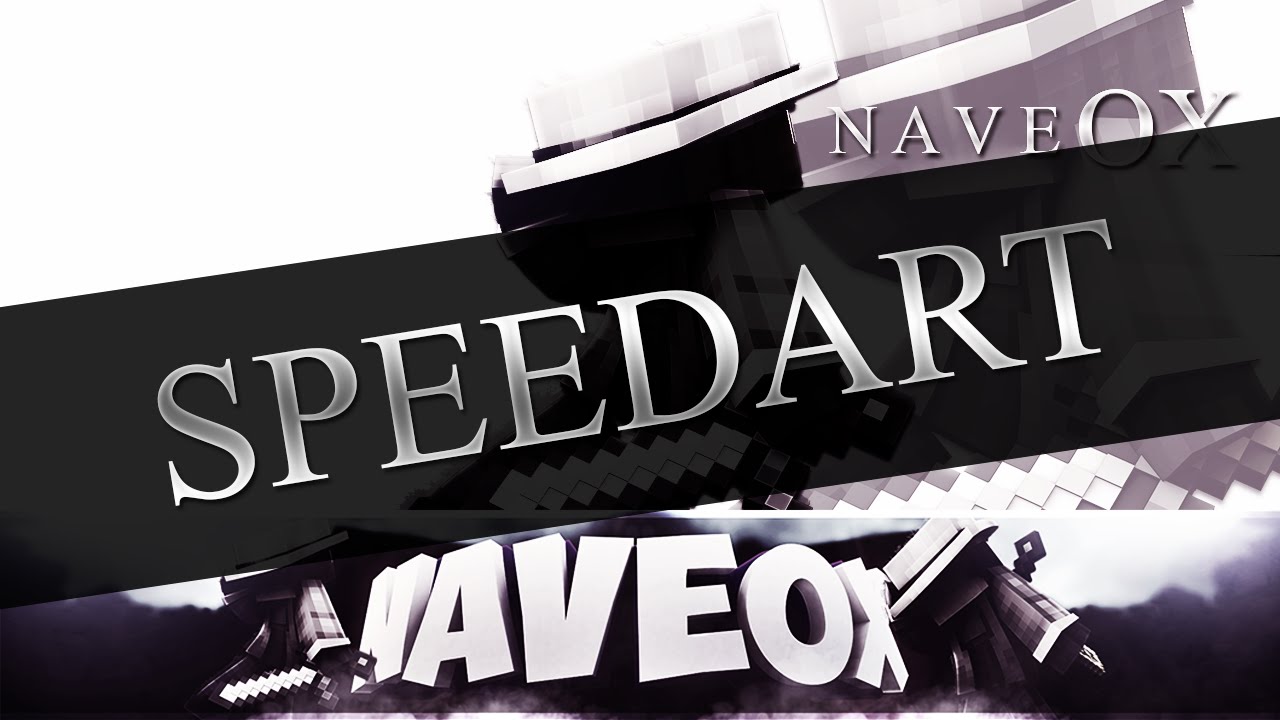 Minecraft Banner/wallpaper Speedart | Naveox (ft. Venom) - YouTube