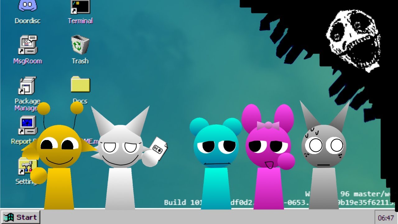 Sprunki for free working in 1996 charming musical monsters showcase ...