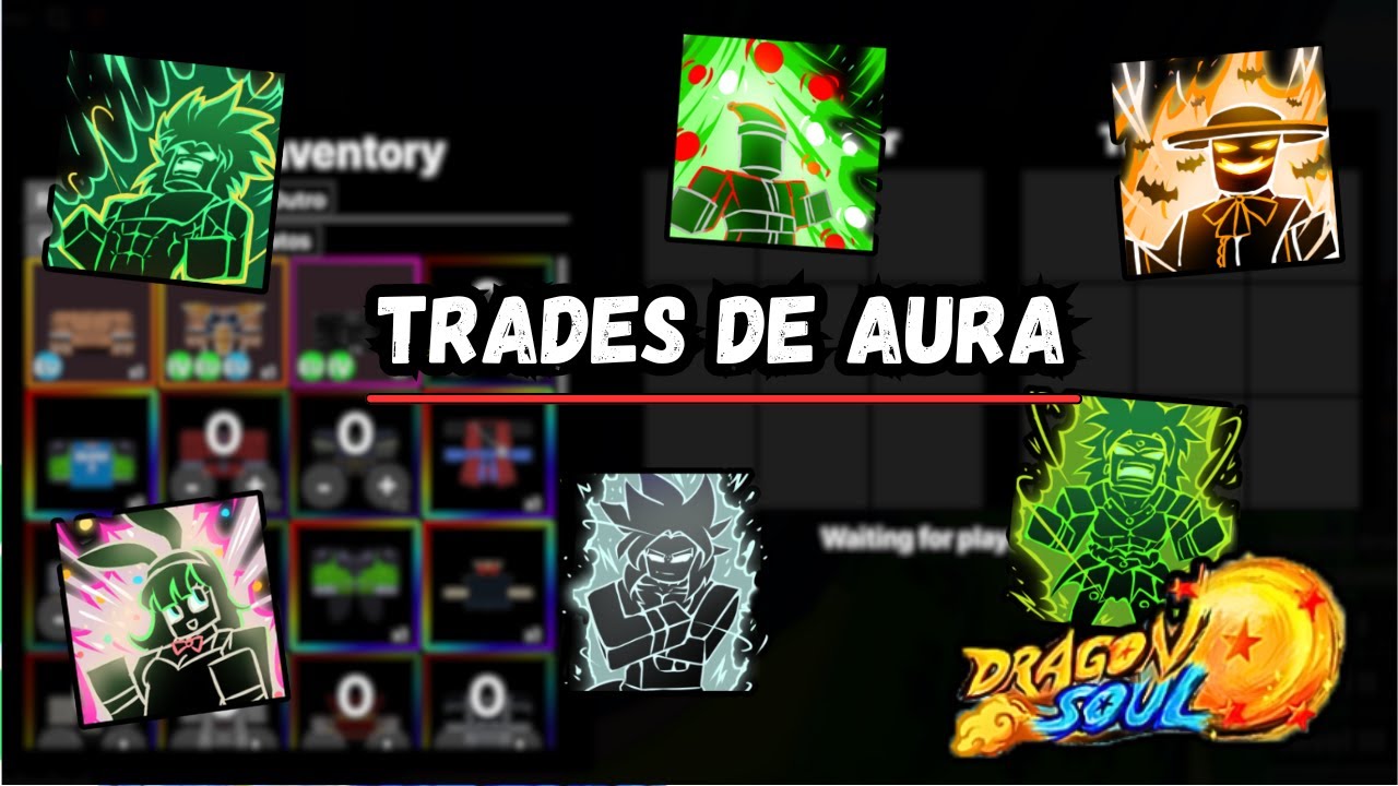 ATUALIZAÇÃO NO JOGO! AGORA TEM TRADE DE AURAS - ROBLOX DRAGON SOUL ...