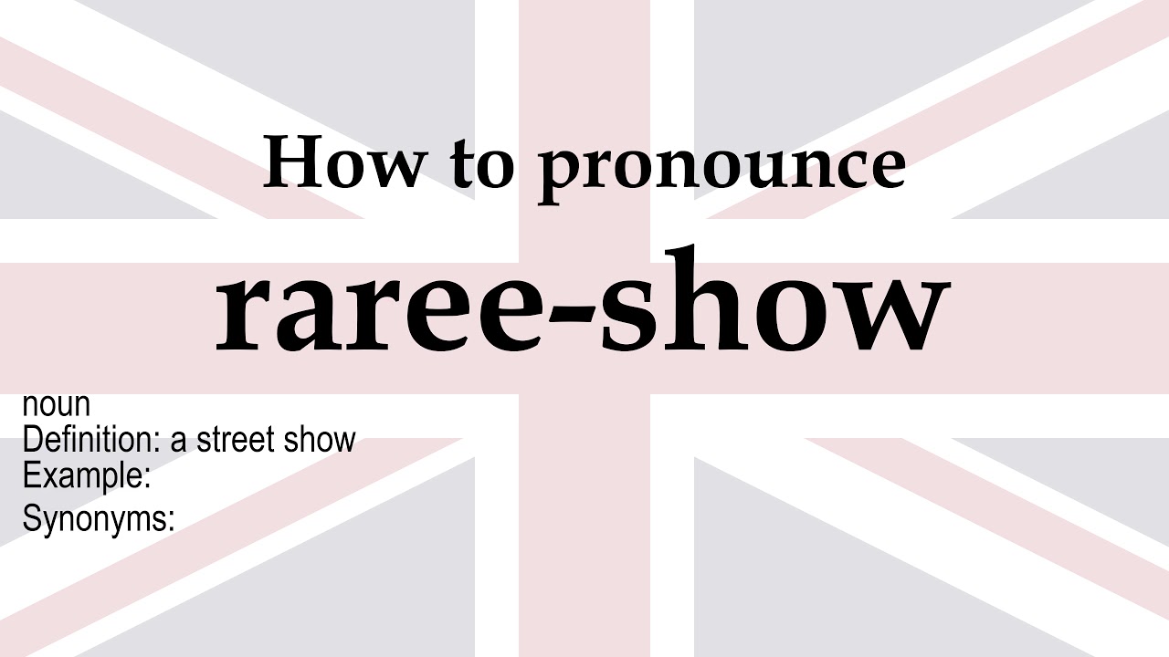 raree show - YouTube