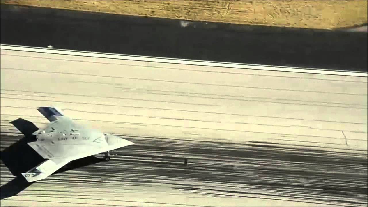 X-47B drone - YouTube