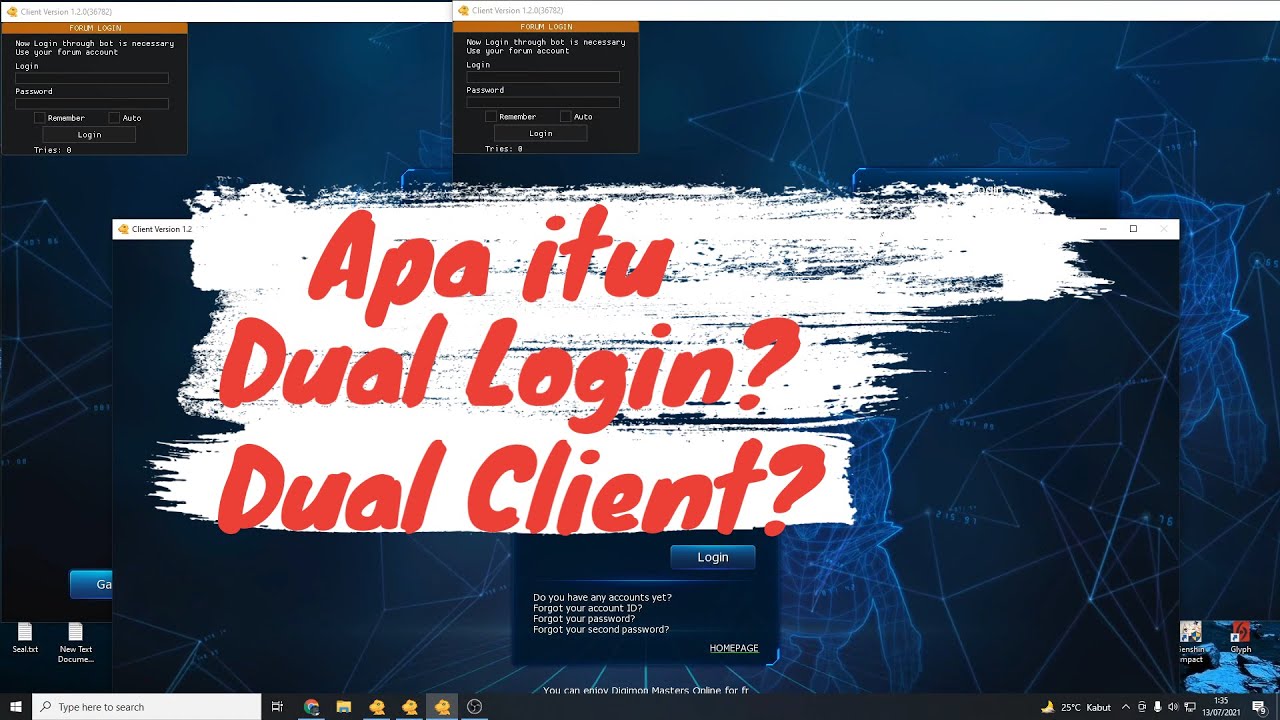 Apakah masih bisa Dual Login? - YouTube