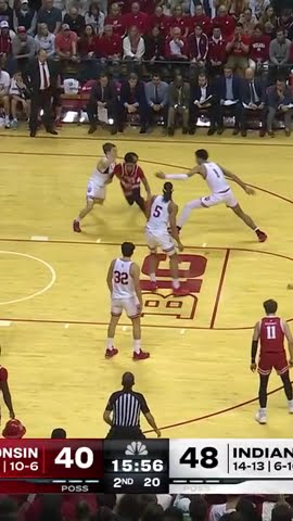 Top Plays: Chucky Hepburn vs. Indiana | Wisconsin Basketball | 02/27 ...