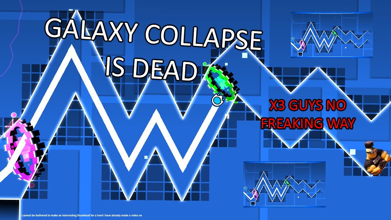 GALAXY COLLAPSE WAVE IS DEAD (GCW x3) - MY HARDEST CHALLENGE - YouTube