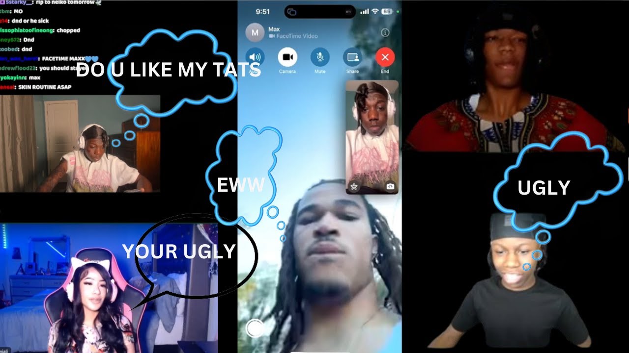 YoungDabo Shows His New Tattoo To Famous Streamers & Friends (GETS ...