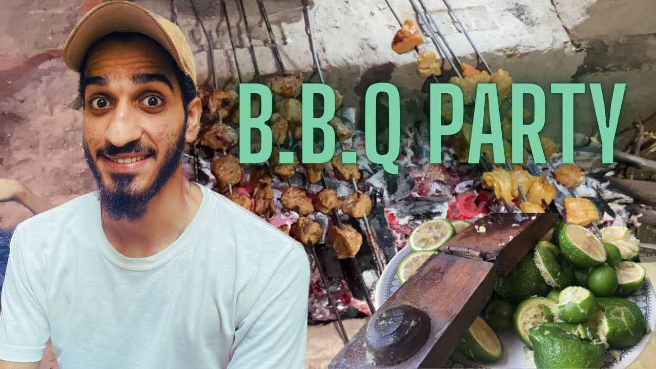 BBQ PARTY WITH FRIENDS 🥳😋 | 2nd EID-UL-ADHA IN VILLAGE | - YouTube
