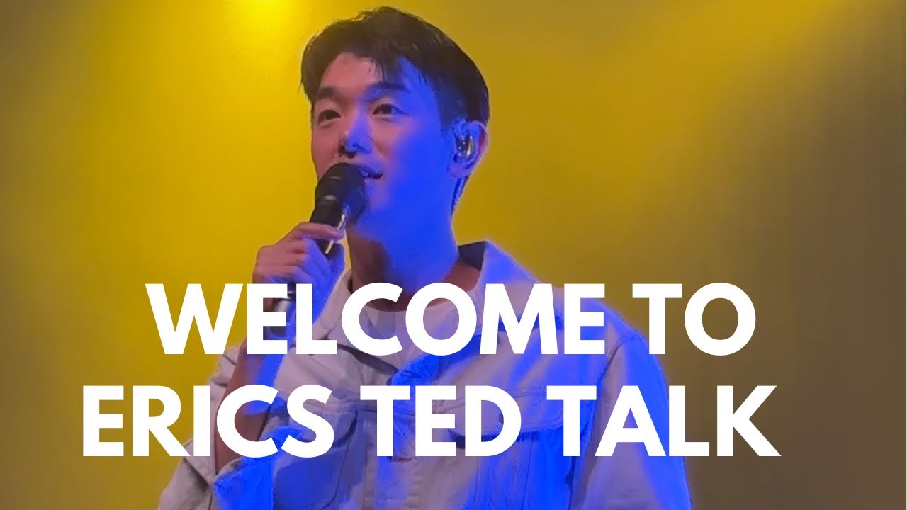 Eric Nam (에릭남) Ted Talk | Calgary | House on a Hill Tour | Oct 30, 2023 ...