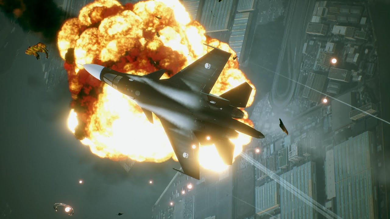 Ace Combat 7: DLC Mission 2 Anchorhead Raid | Ace Difficulty S Rank ...