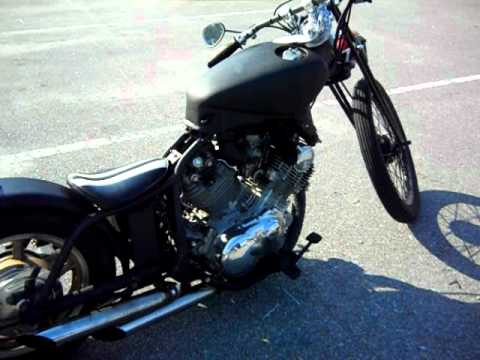 1989 Bobber Hardtail (Yamaha Virago XV750) - YouTube