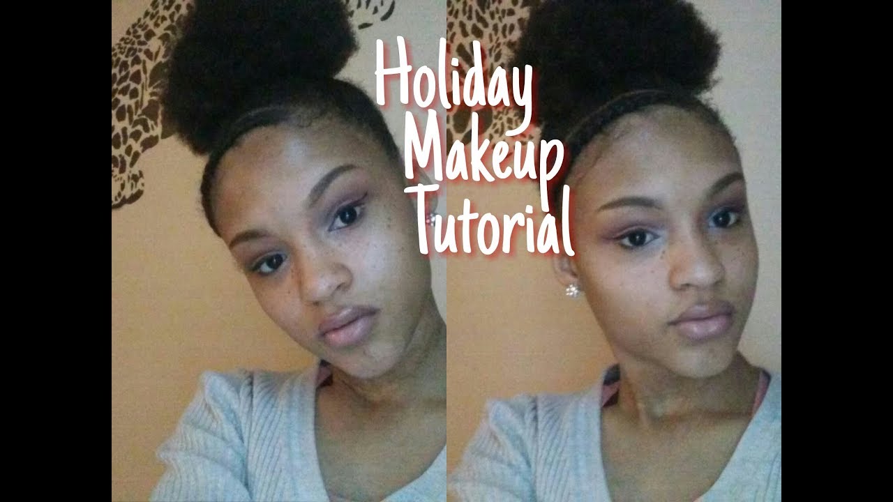 Grwm/ Holiday makeup tutorial - YouTube