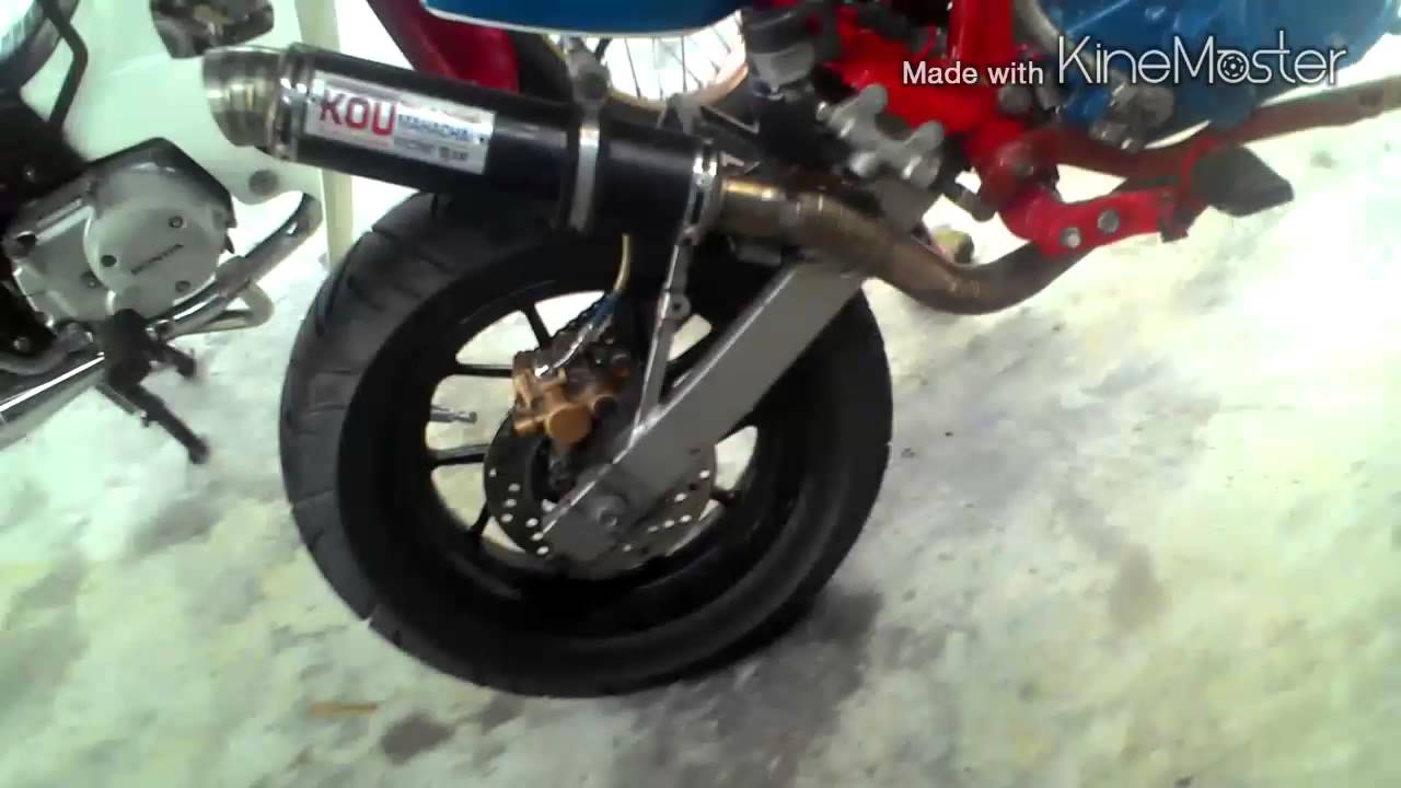 Kawasaki KSR 150 berjiwa besar - YouTube