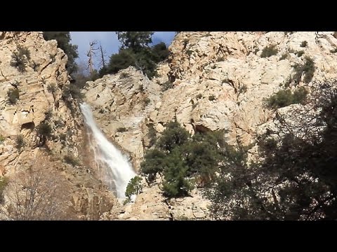 Big Falls at Forest Falls CA in the San Bernardino National Forest ...