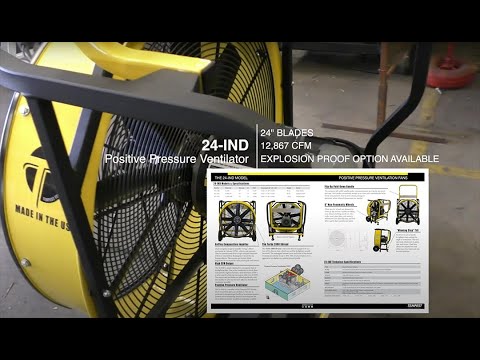 Tempest Industrial Ventilation Equipment - The 24-IND for Positive ...