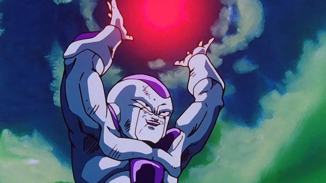 Frieza Destroys Planet Namek - (Original Funimation Dub) - YouTube